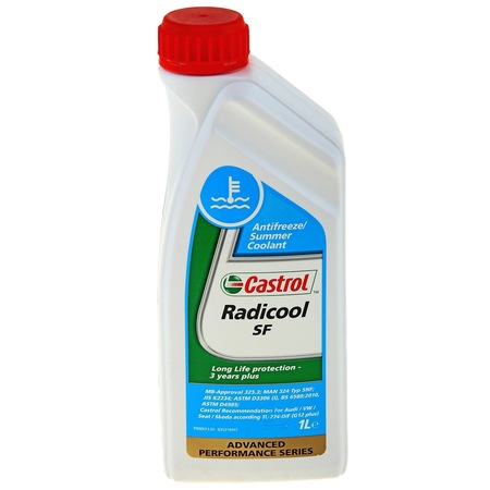 Castrol Radicool SF szilikát mentes fagyálló folyadék, Piros, 1L - eMAG.hu