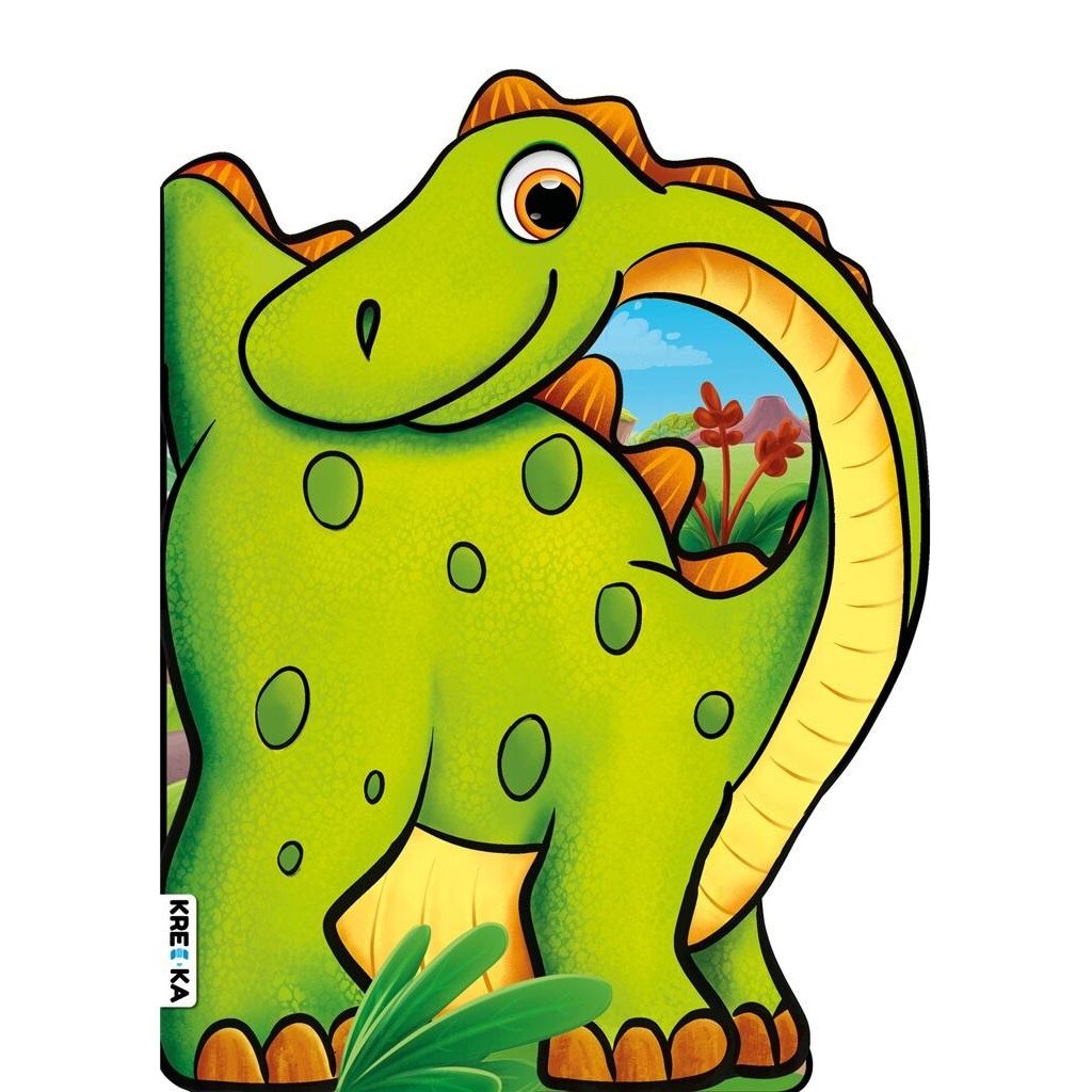 Plansa de colorat cu autocolante, Diplodocus, Multicolor - eMAG.ro