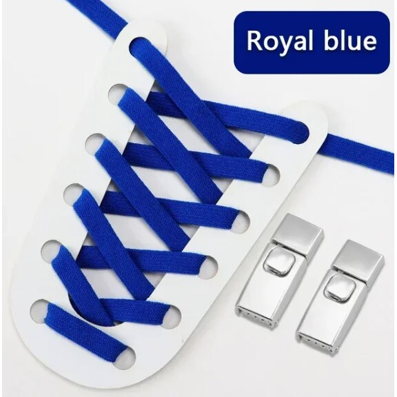 Set de 2 sireturi elastice, extensibile, ajustabile, incaltare rapida ...