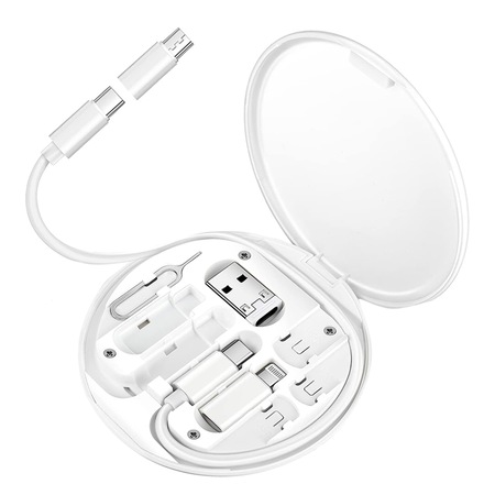 Set cabluri de date multifunctionale, USB-C/USB-A/Tip Lightning /Micro ...