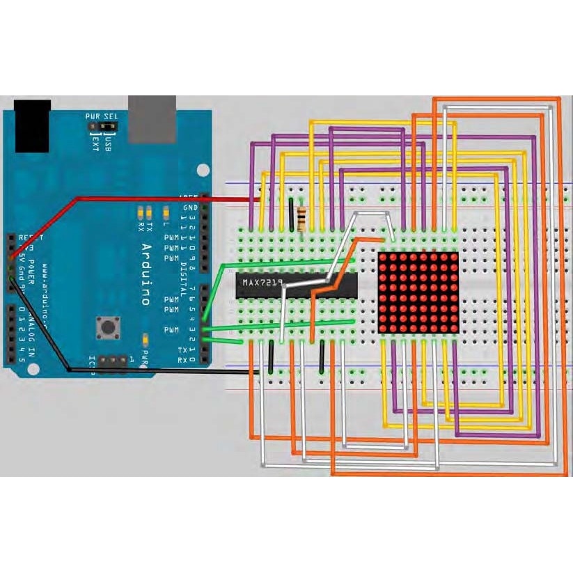 MAX7219CNG LED матричен драйвер IC - eMAG.bg