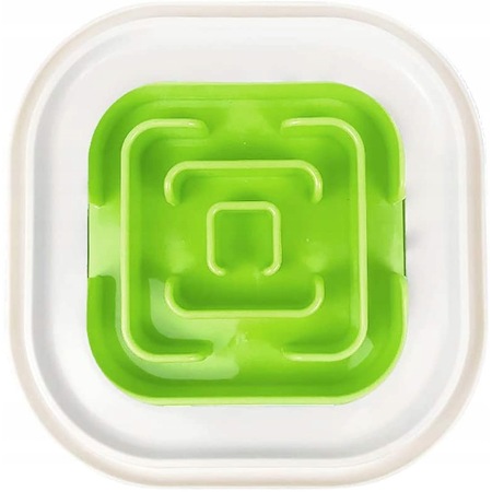 Bol pentru caini, Wesolypupil, Plastic, Verde - eMAG.ro