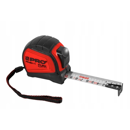 Ruleta masurare, PRO, 5 m x 19 mm, Negru - eMAG.ro