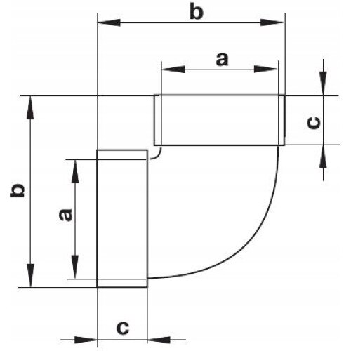 Cot de ventilatie vertical, Ventika, Alb, 55 x 110 mm - eMAG.ro