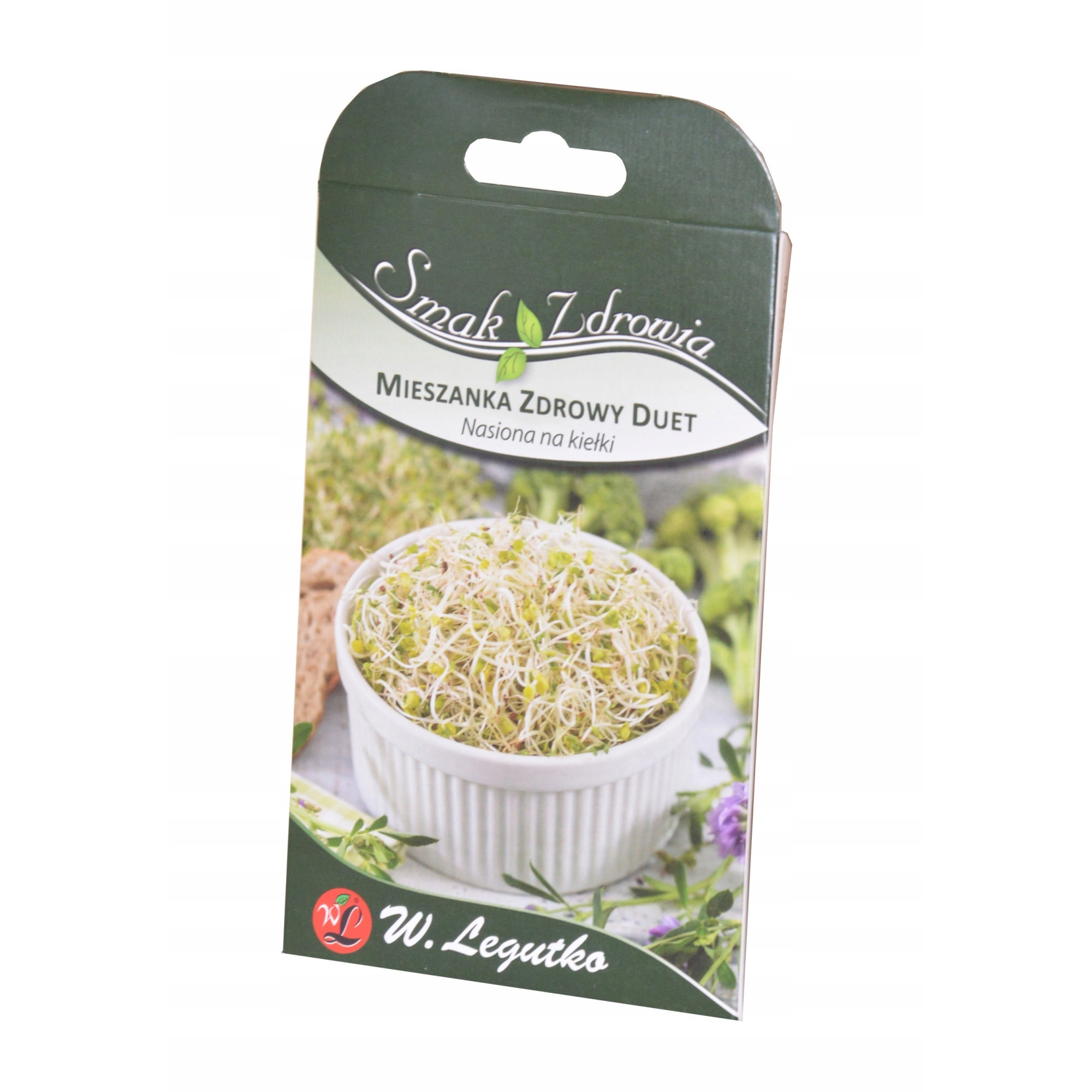 Set seminte si germinator, W. Legutko, 5g, 10x16x3 cm, Verde/Alb - eMAG.ro