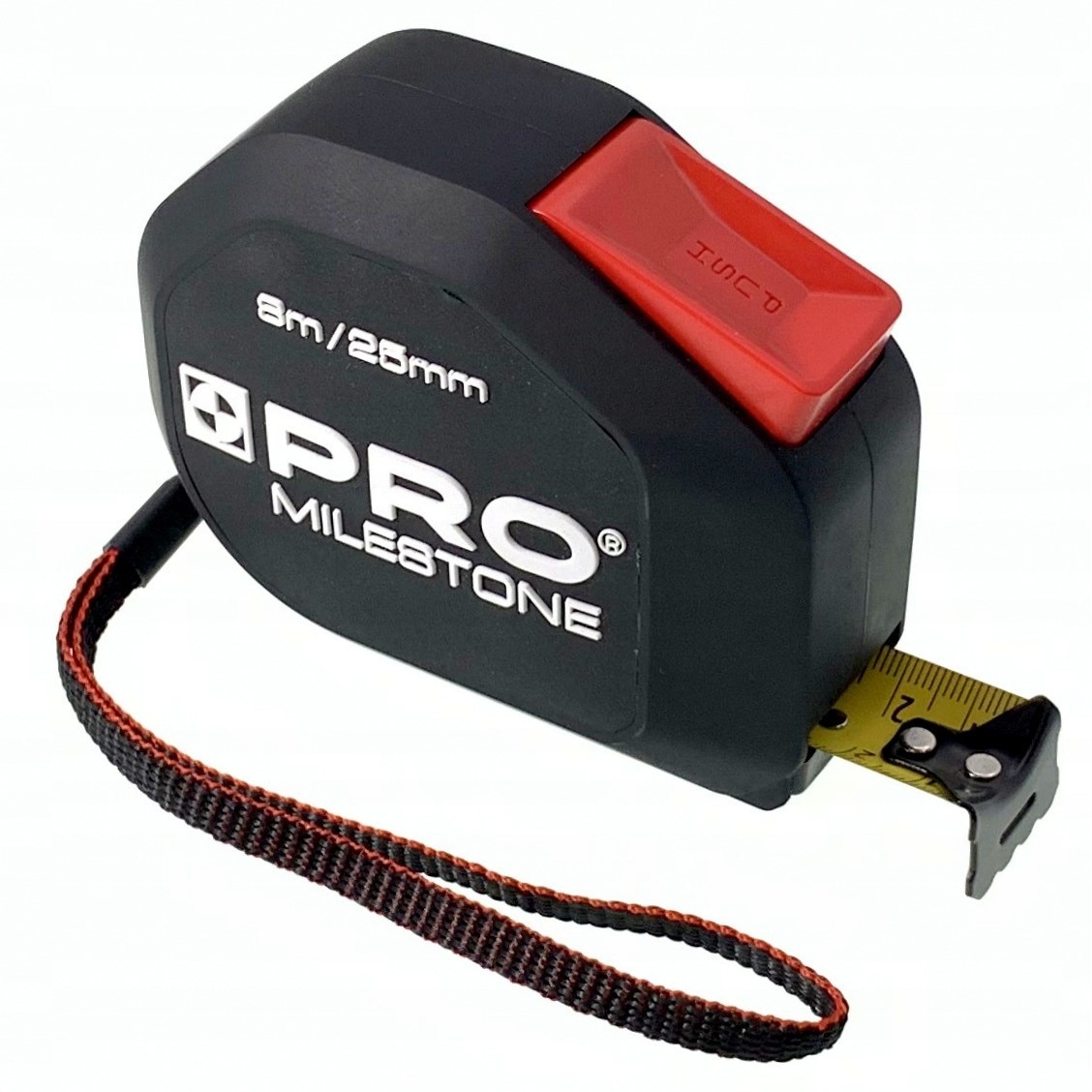 Ruleta masurare, PRO, 8m, Negru - eMAG.ro