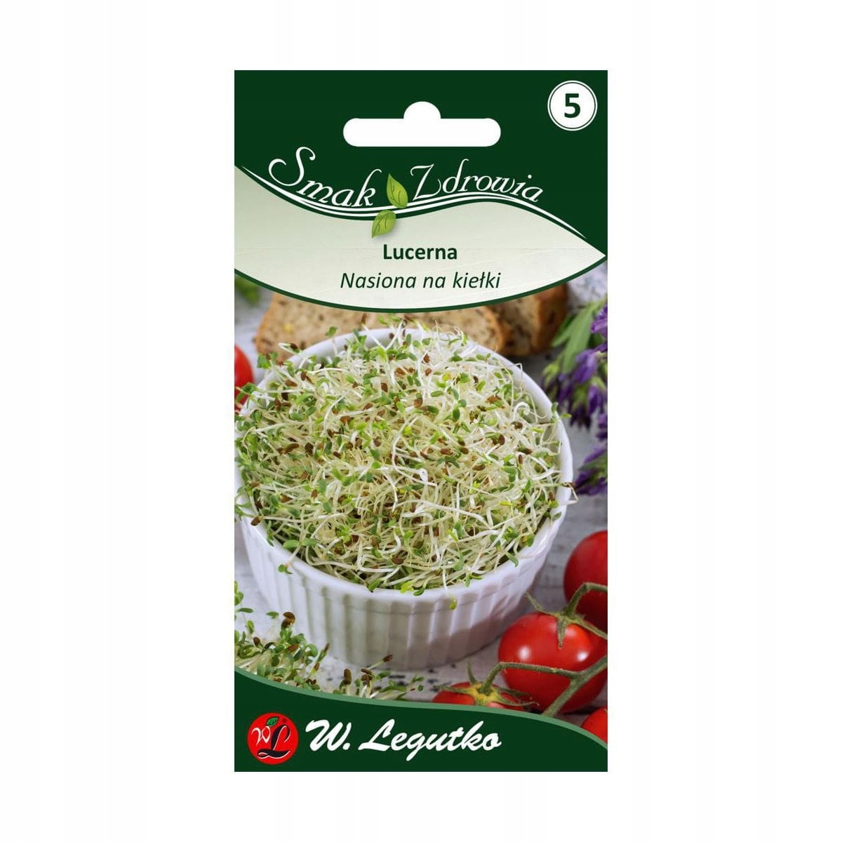 Seminte de germinare de lucerna, W. Legutko, 20 g - eMAG.ro