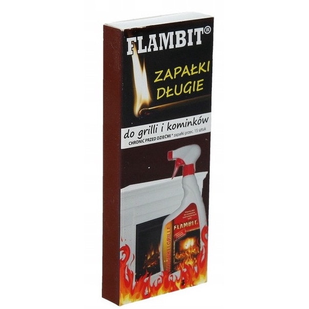 Chibrituri lungi, Flambit, 90 mm, 15 bucati - eMAG.ro