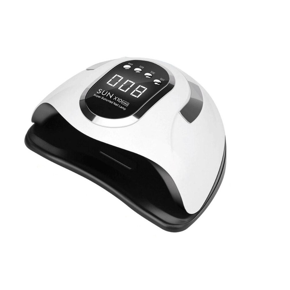 Lampa UV/LED pentru manichiura, SUN X10 Max, 280W, Alb - eMAG.ro