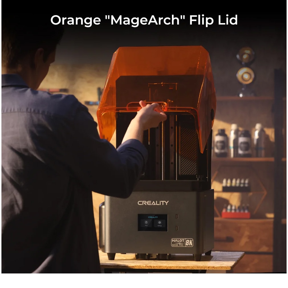 Creality HALOT-MAGE PRO RESIN 3D Printer - eMAG.ro