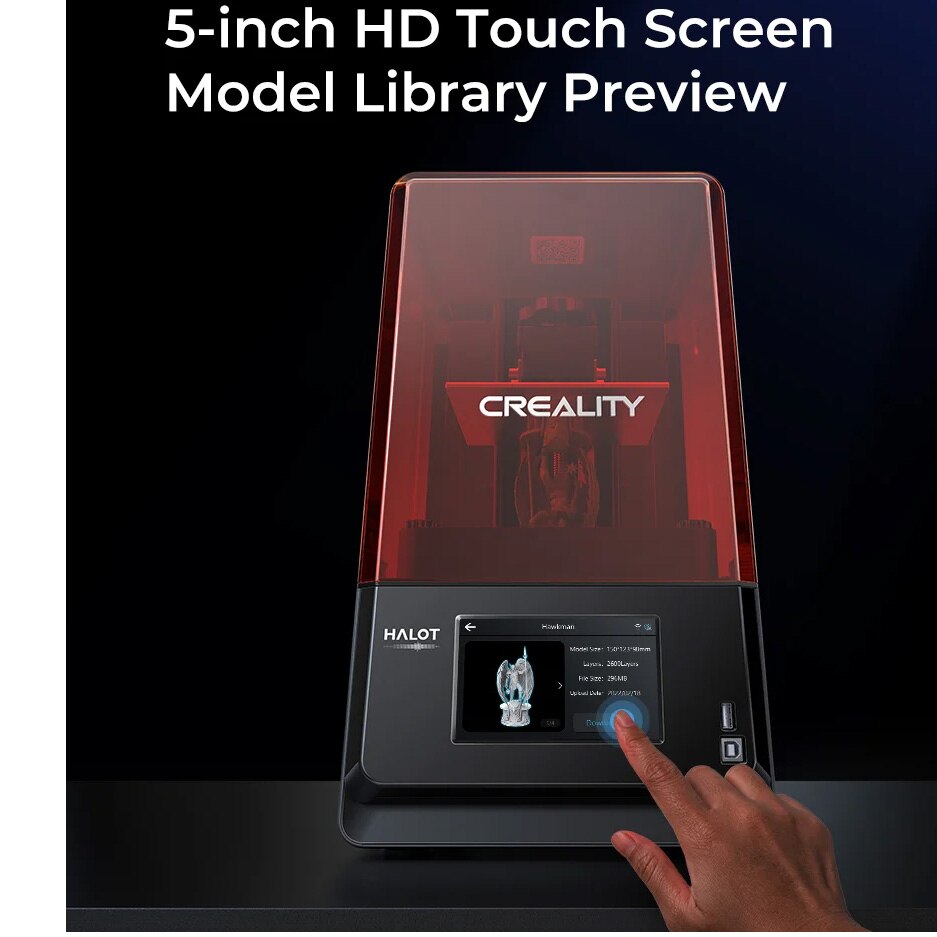 Creality HALOT-ONE PRO RESIN 3D Printer - eMAG.ro