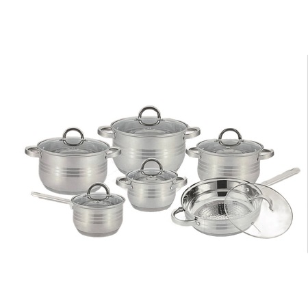Set oale inox Kitchen Pro 12 piese, PRO-1260 - eMAG.ro