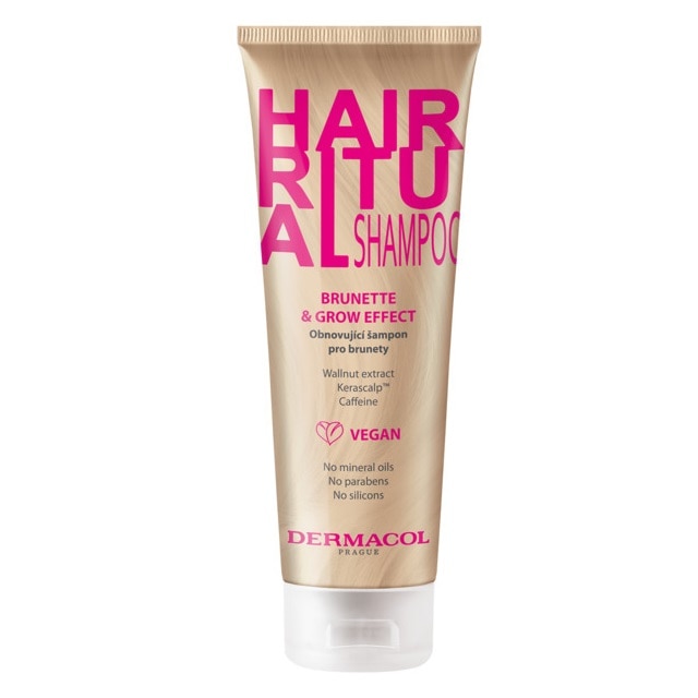 Sampon pentru par brunet Dermacol, Hair Ritual, 250 ml - eMAG.ro