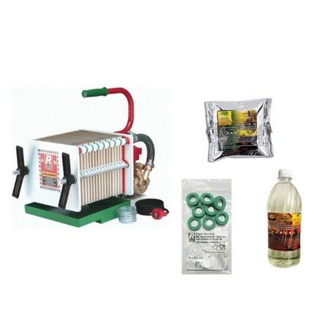 Pachet Aparat de filtrare vin Colombo 18, 550-800 l/h + Drojdie pentru ...