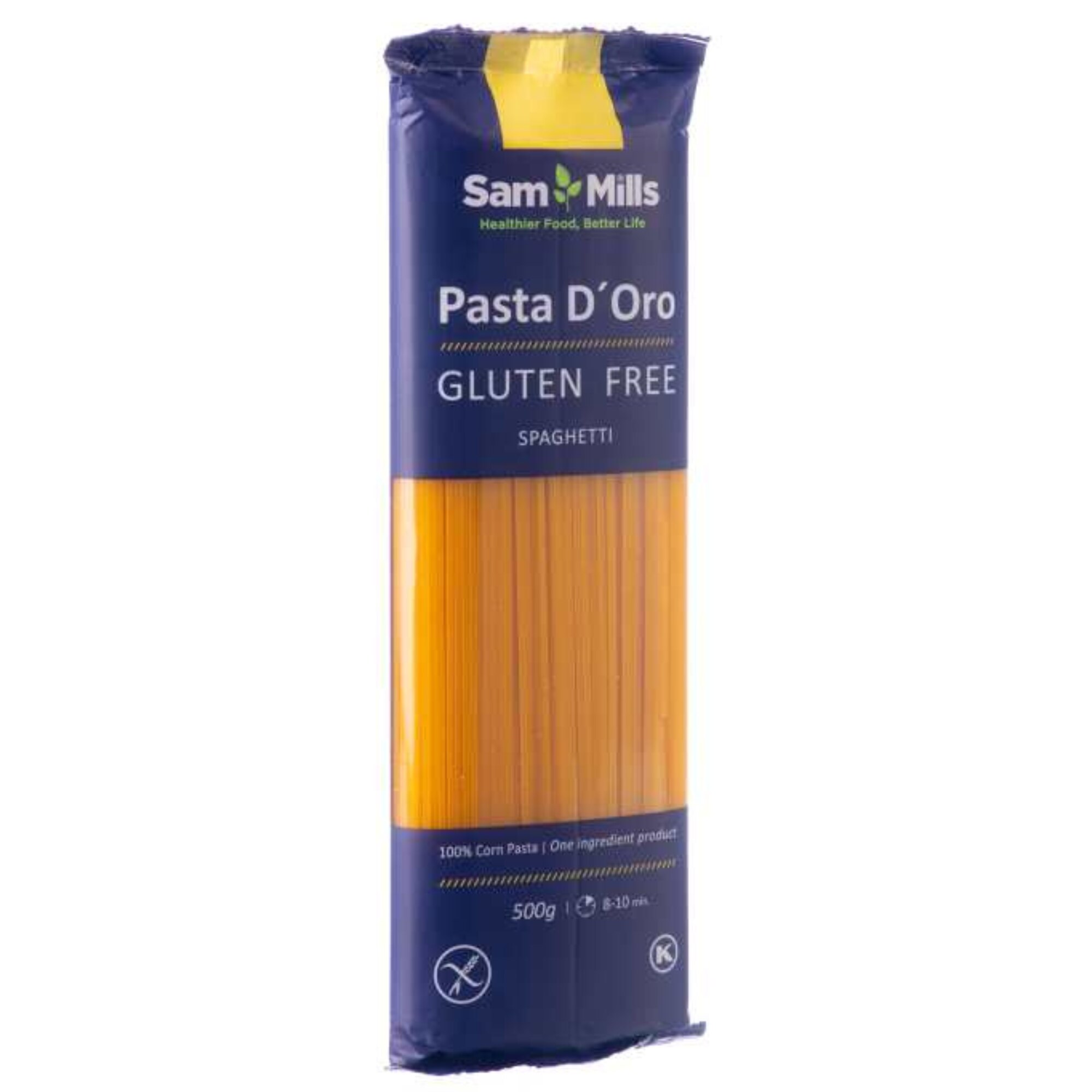 Pasta D'Oro din porumb, fara gluten, Spaghetti 500g Sam Mills ...