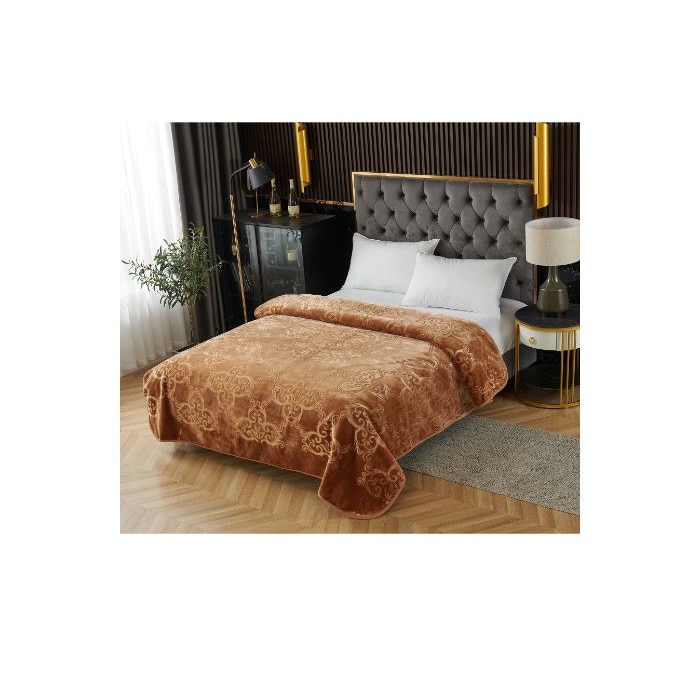 Patura groasa extra 3, 5Kg COCOLINO 200 x 230 cm - Bej - eMAG.ro