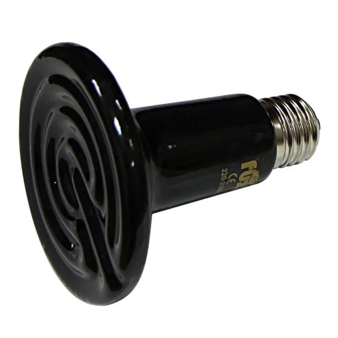 Bec infrarosu negru ceramic pentru pui 100W - eMAG.ro