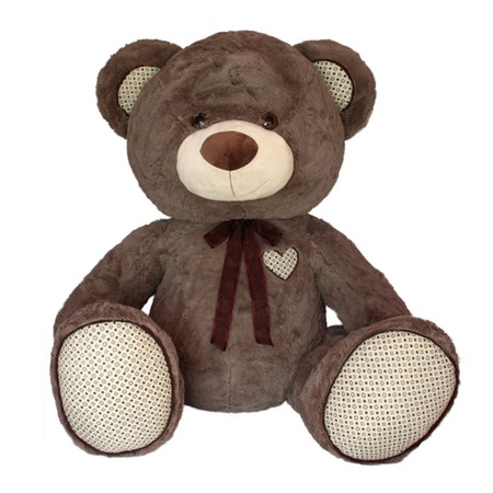 Urs de Plus Urias, DeLuxe Big Premium cu Inimioara si Fundita Gry - eMAG.ro