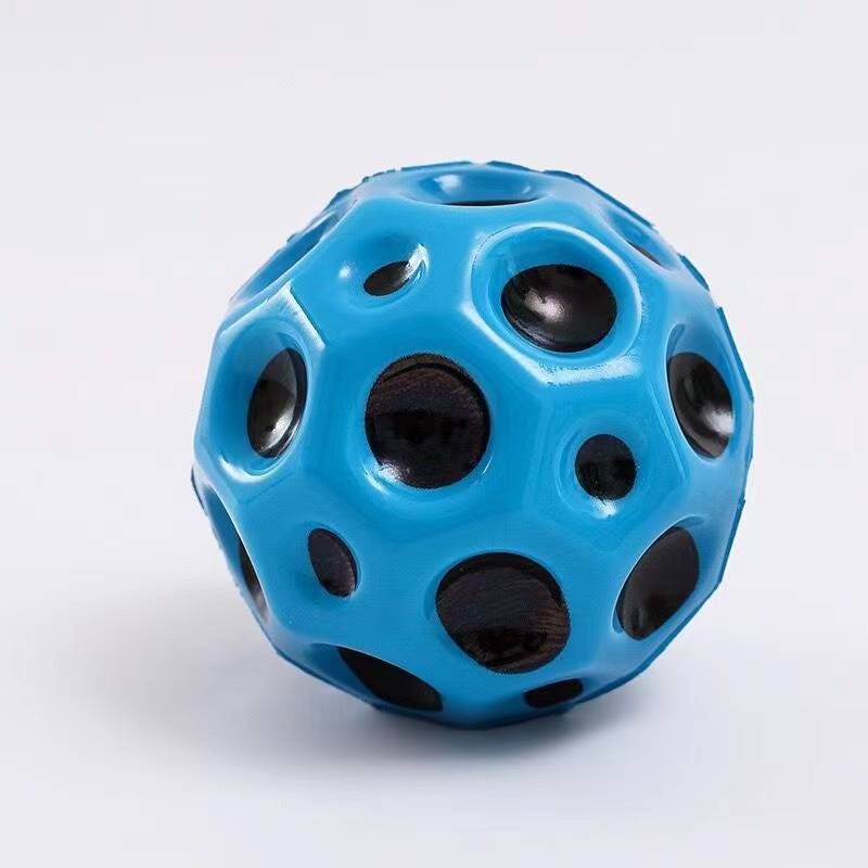 Minge Saltareata, Super Space Ball, 7 cm, Albastra, SARALMA® - eMAG.ro