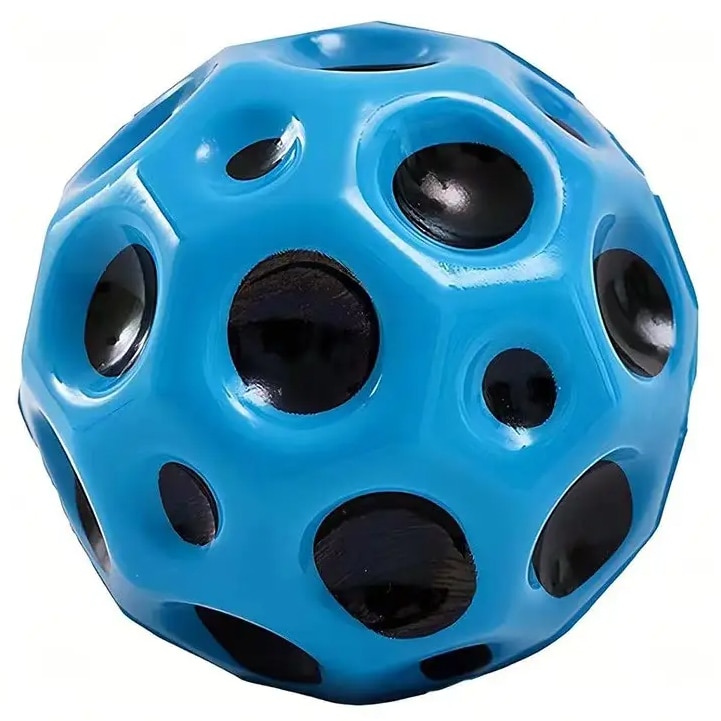 Minge Saltareata, Super Space Ball, 7 cm, Albastra, SARALMA® - eMAG.ro