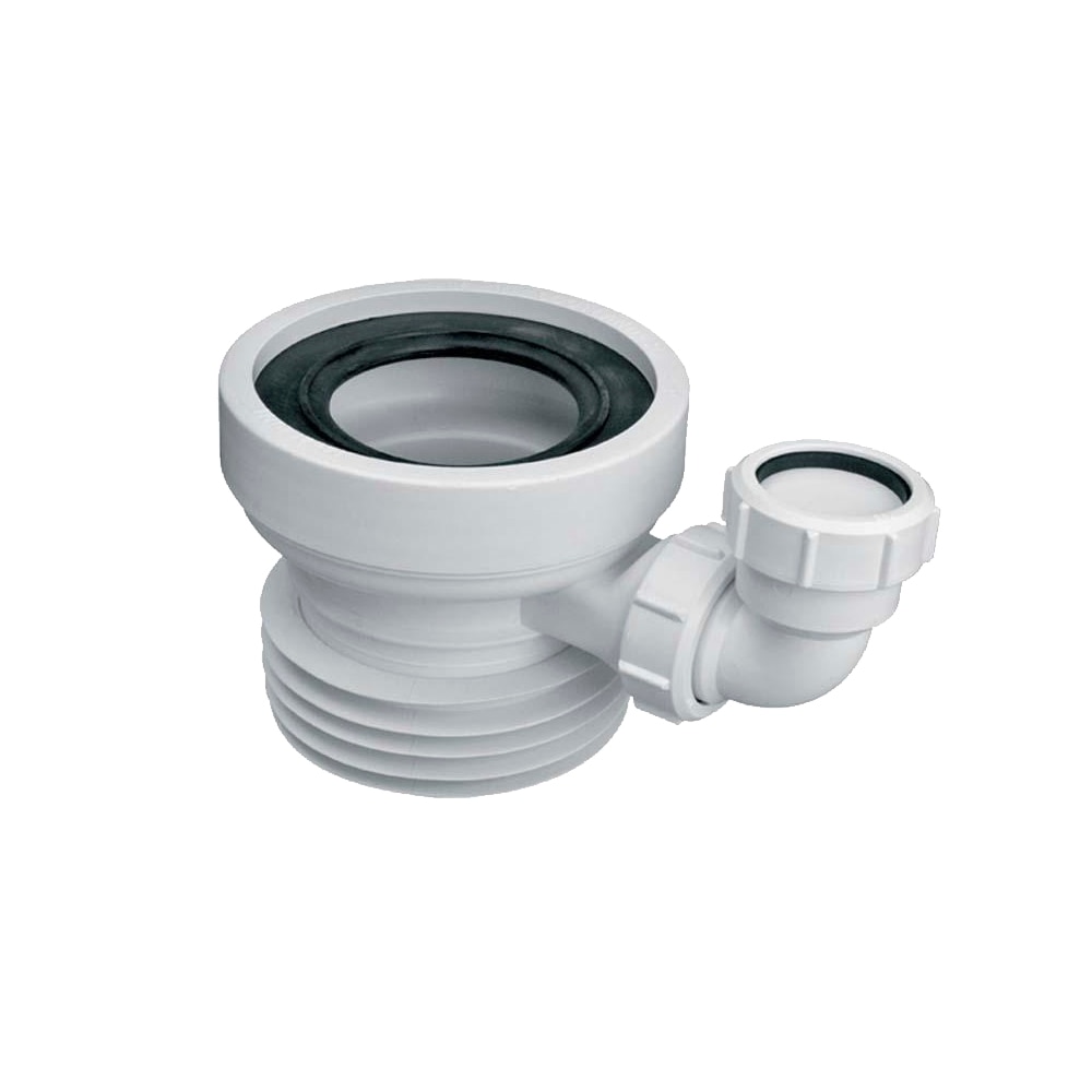 Racord WC McALPINE DN100 cu conectare suplimentara-Ø 100mm + DN100 ...