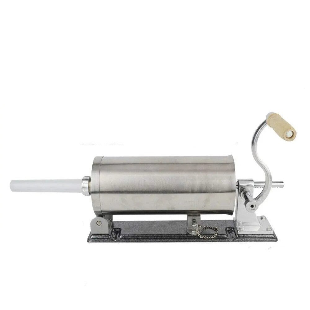 Masina de carnati, Pentru umplere, manuala, otel inoxidabil, 3L ...