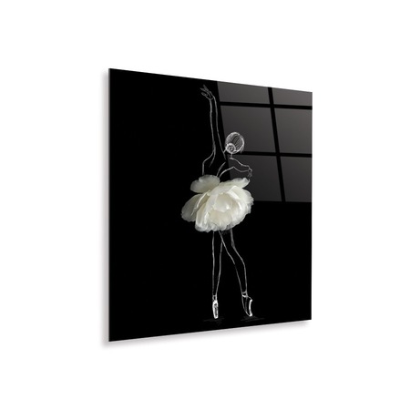 Tablou Sticla Acrilica Plexiglas, Ballerina, 50x60 cm - eMAG.ro