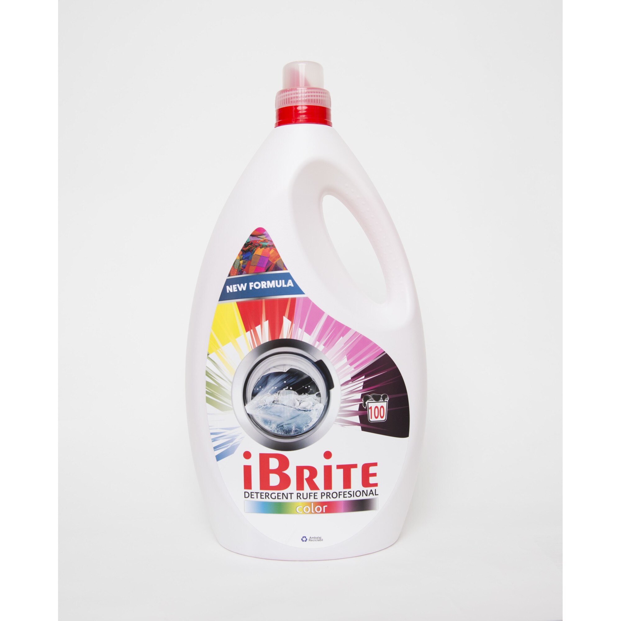 Set Detergent automat rufe colorate, iBrite, 3 bucati x 5 L, 300 ...
