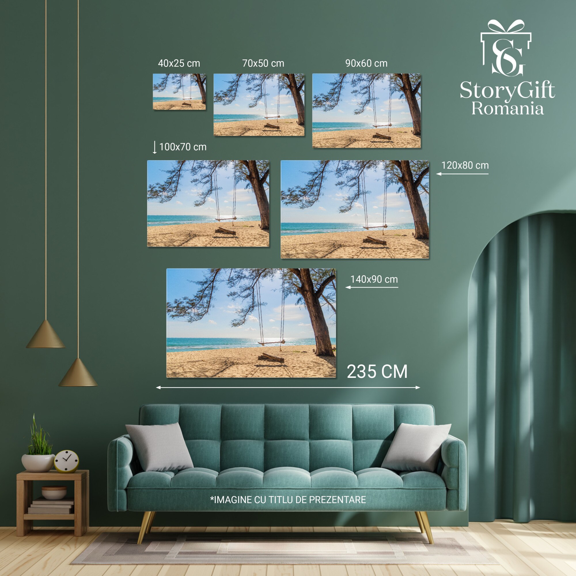 Tablou Canvas Stil de Viata Marin in Thailanda, plaja, nisip, ocean ...