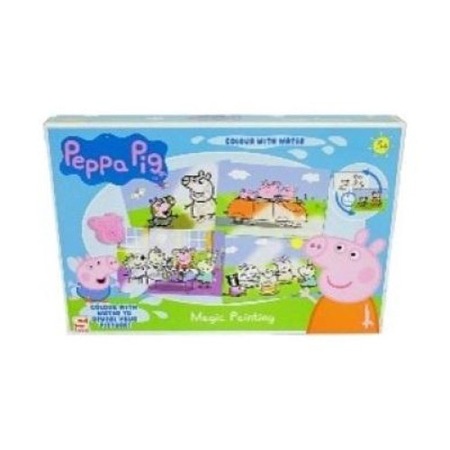 Plansa de colorat magica, Habro, Peppa Pig, Multicolor - eMAG.ro