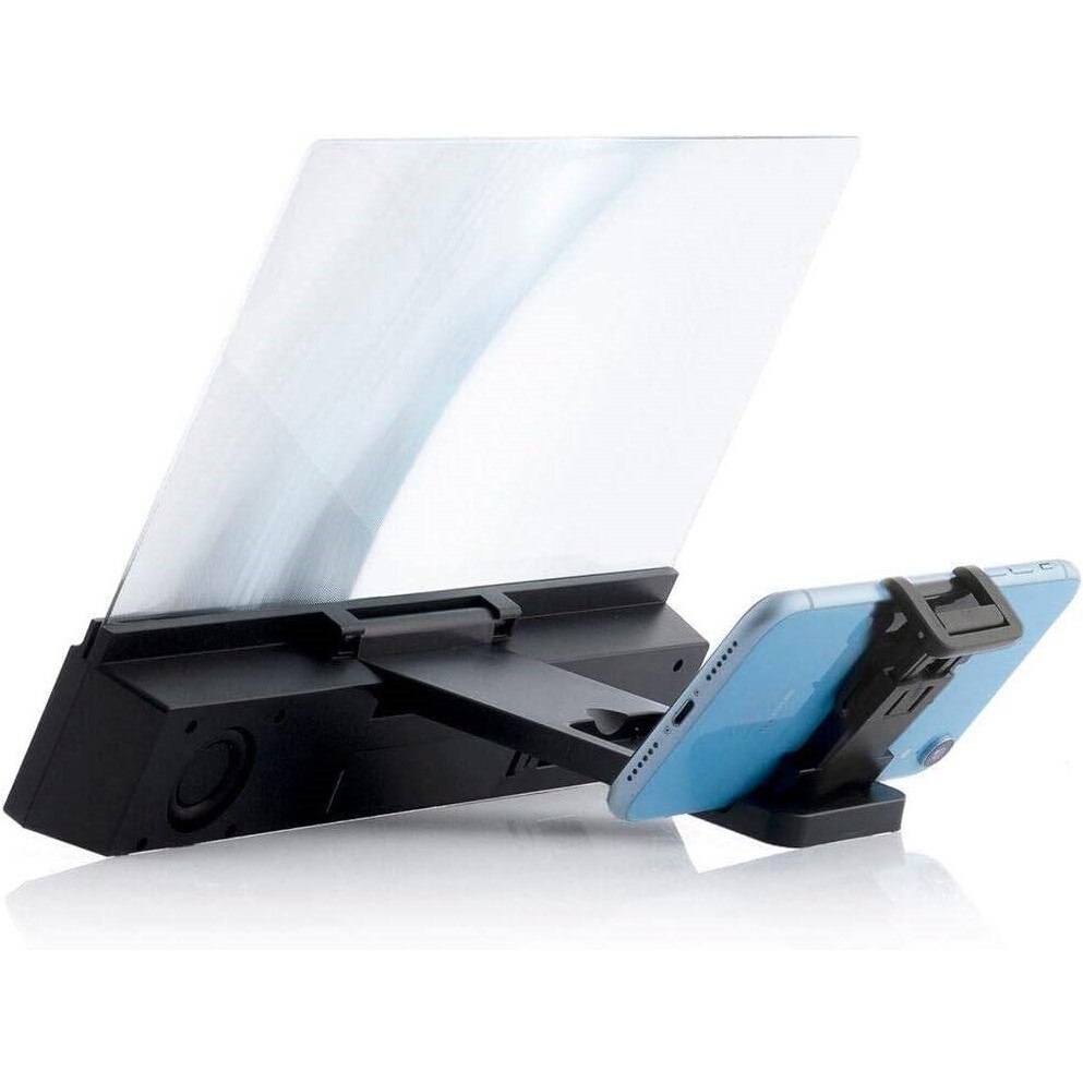 Amplificator imagine telefon, cu difuzor Bluetooth 5.0, Dual Speaker ...