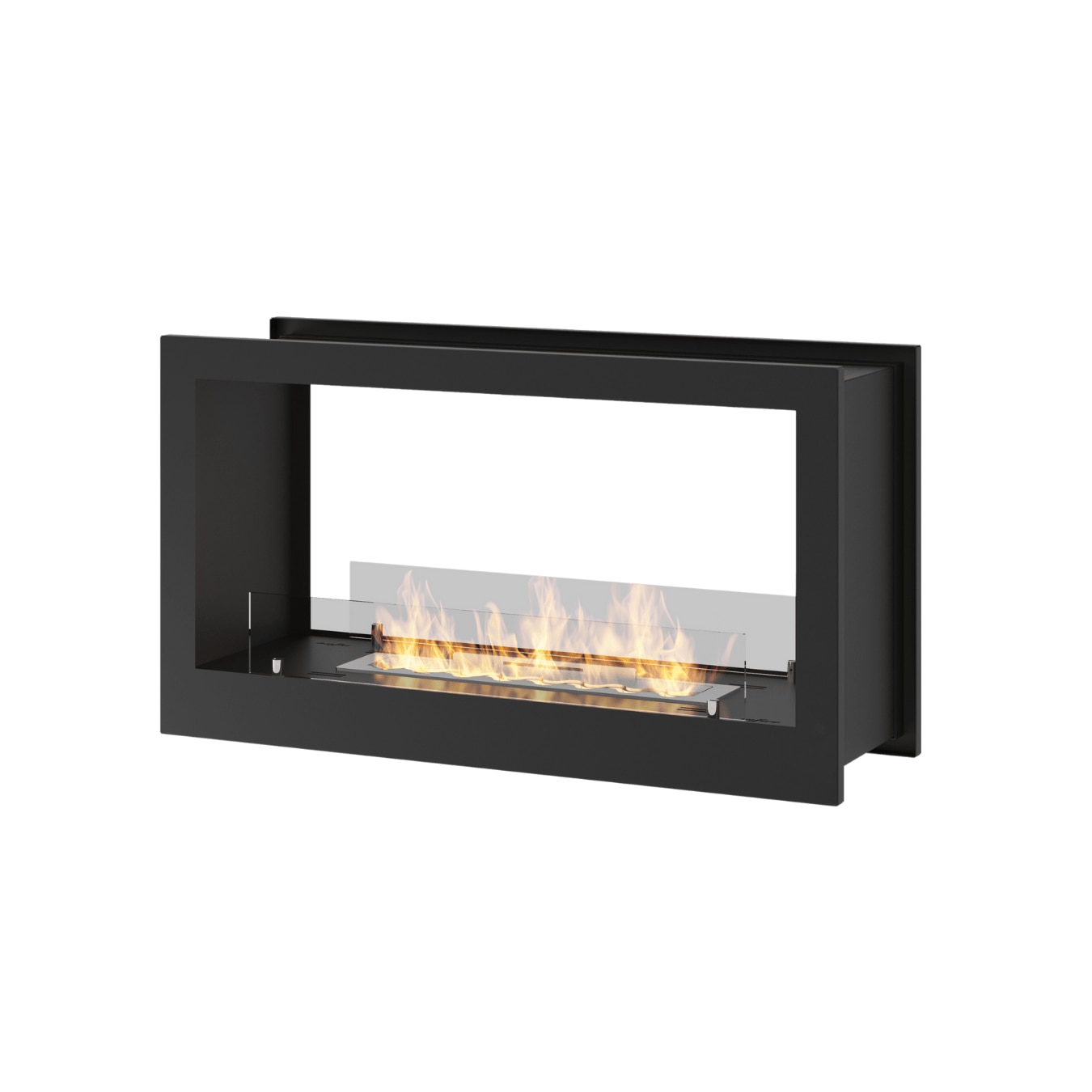 Semineu bioetanol Infire 2 Side 900 - eMAG.ro