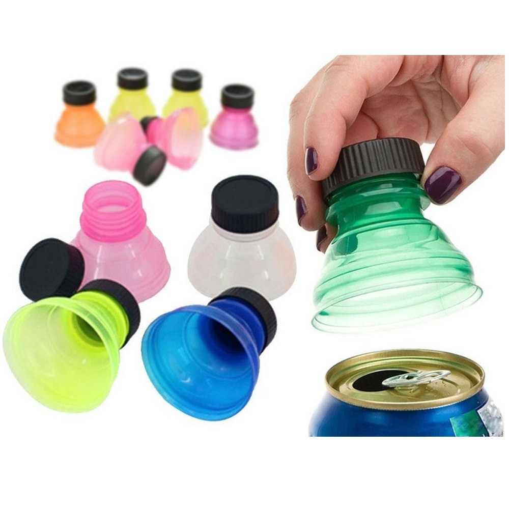 Capac universal colorat pentru bauturi conservate 3 buc - eMAG.ro