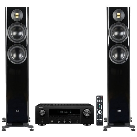Sistem Audio High End ELAC Solano + Receiver Denon DRA 800H - eMAG.ro
