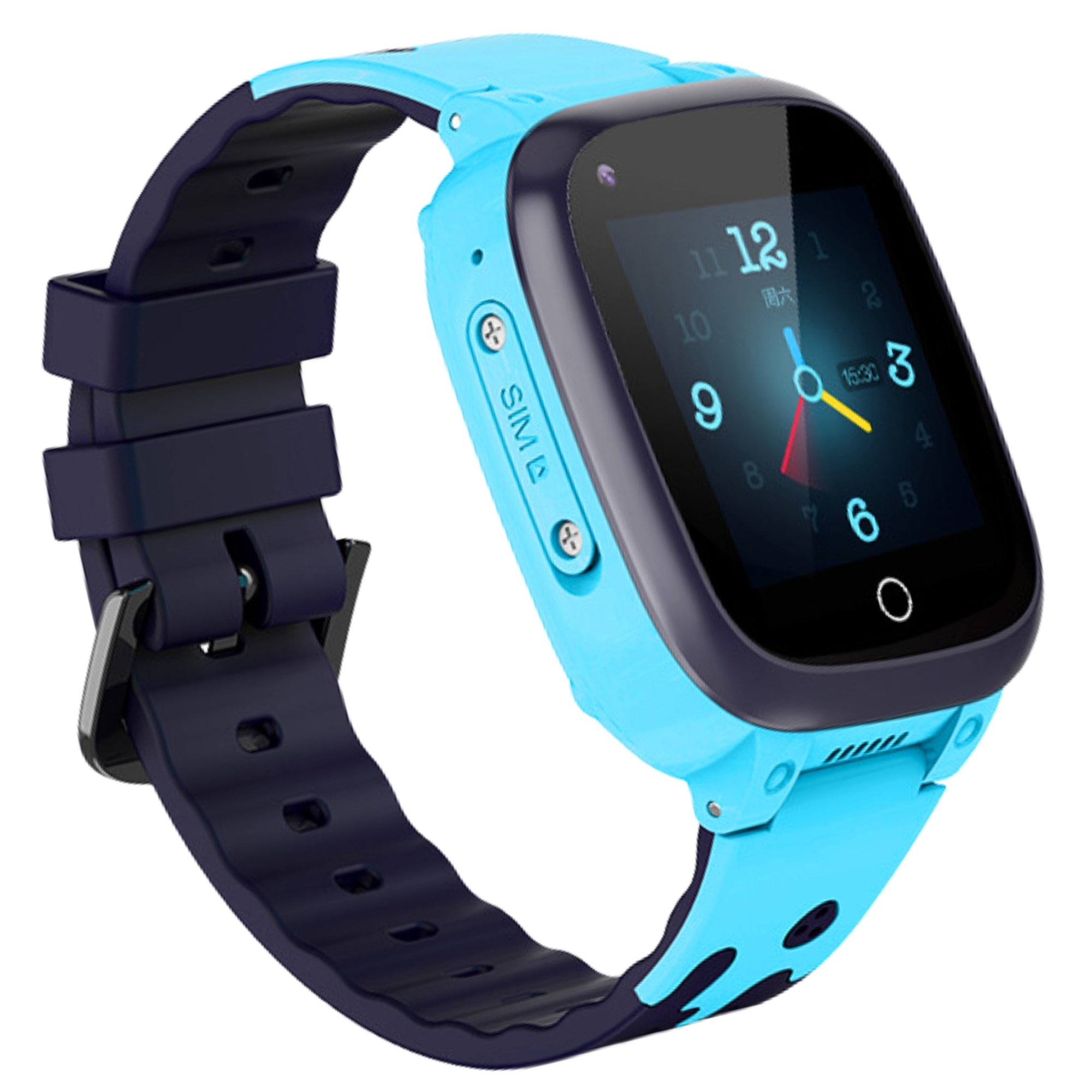 Ceas Smartwatch Copii, TechGS®, 4G, cu GPS/WIFI, KidLife, Monitorizare ...
