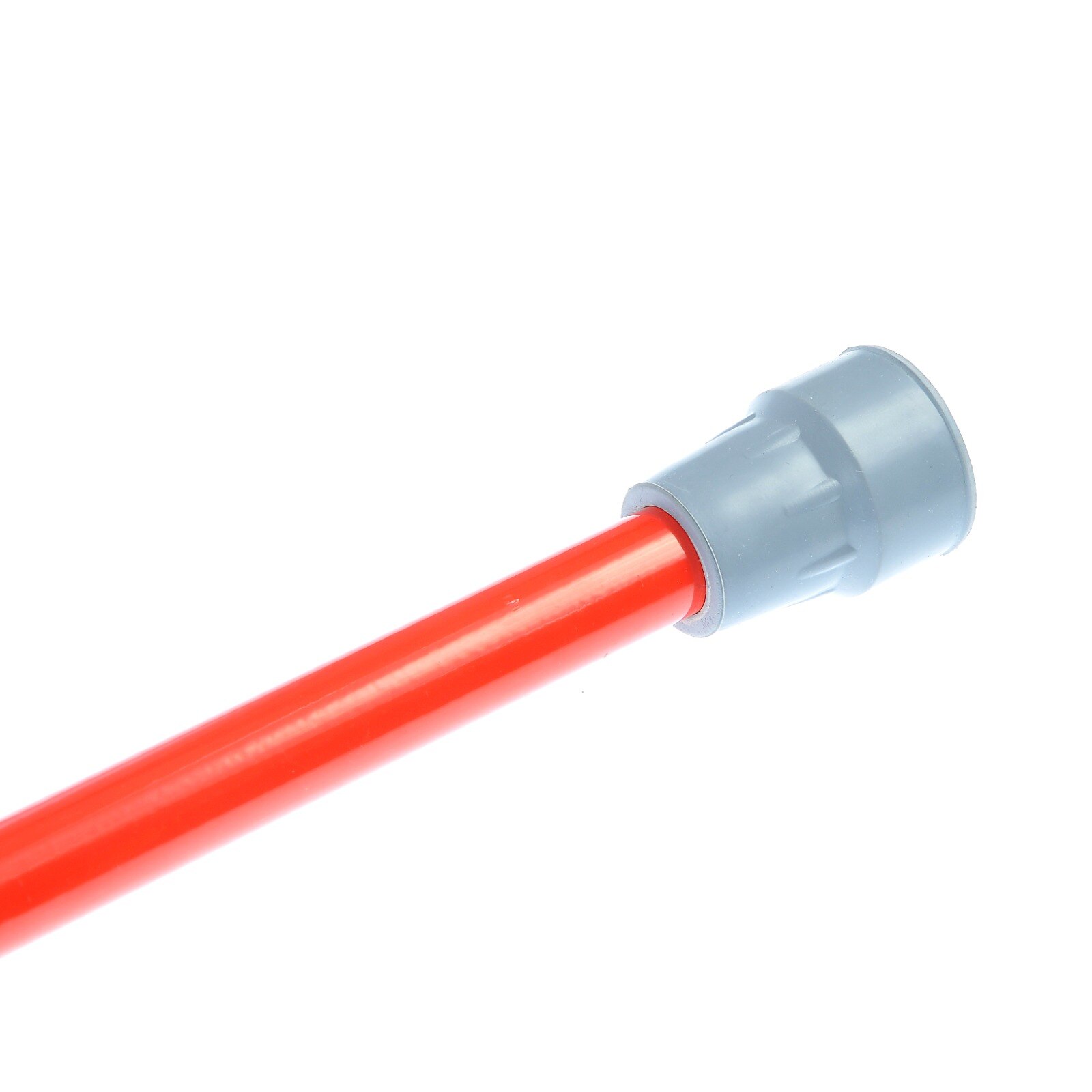 Baston Cane De Luxe pentru mers, rosu, lemn, aluminiu eloxat, ajustabil ...