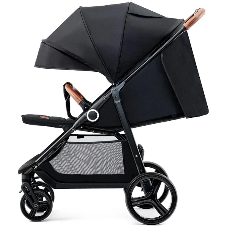 Carucior sport, ultra compact, Kinderkraft Grande Plus, 0-22 kg, negru ...