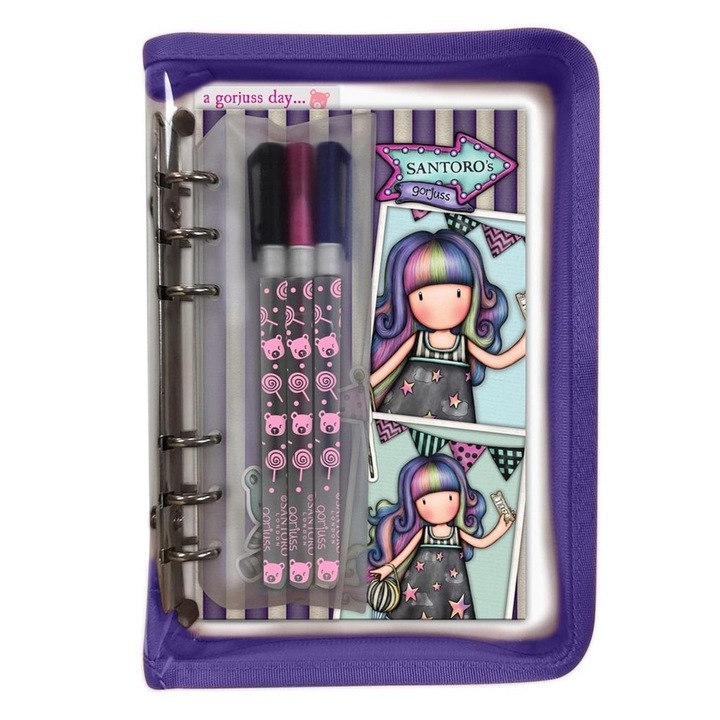 Set de rechizite scolare, Santoro, pentru fete - eMAG.ro