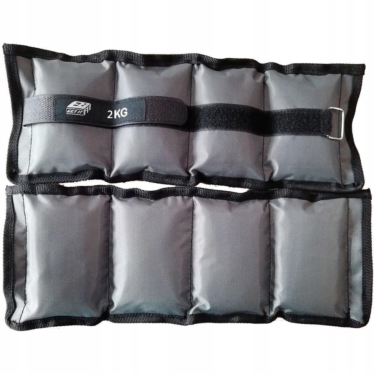 Set 2 greutati glezne, EB FIT, 2x2KG, Gri - eMAG.ro