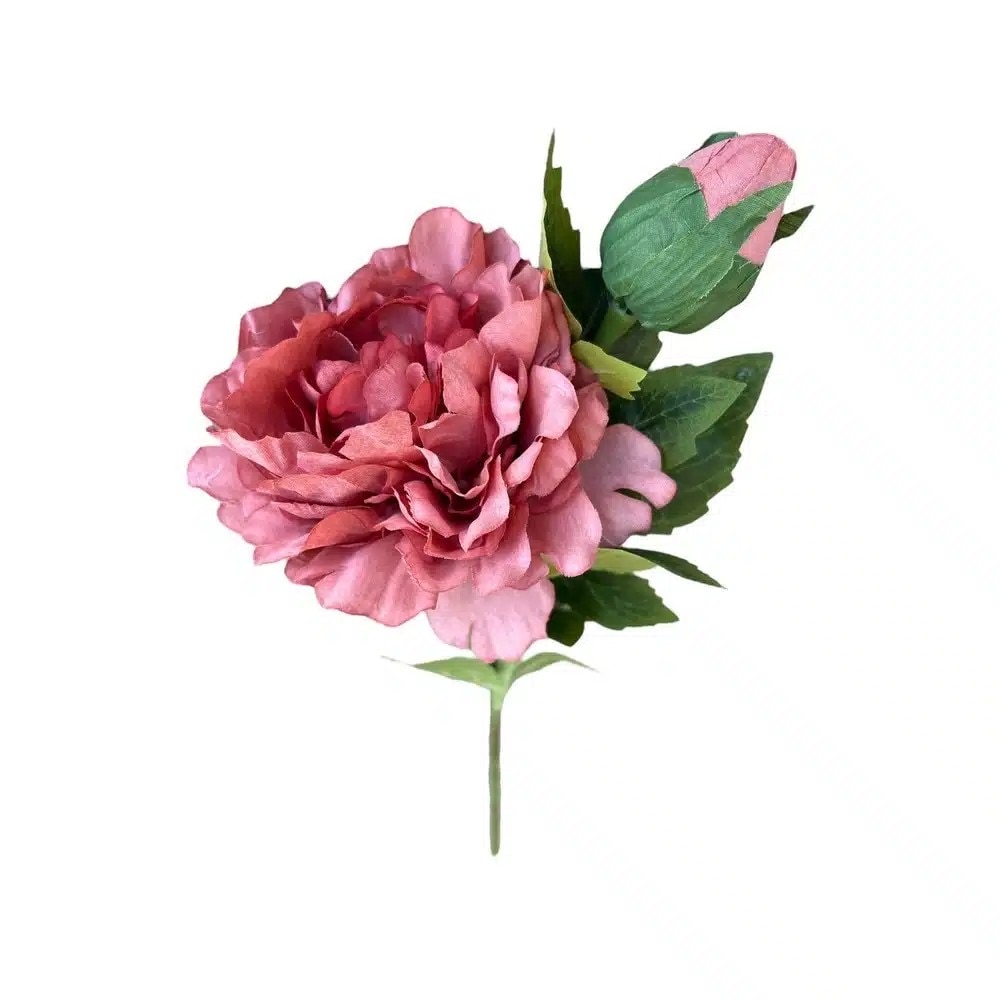 Bujor, culoare roz, 65 cm - eMAG.ro