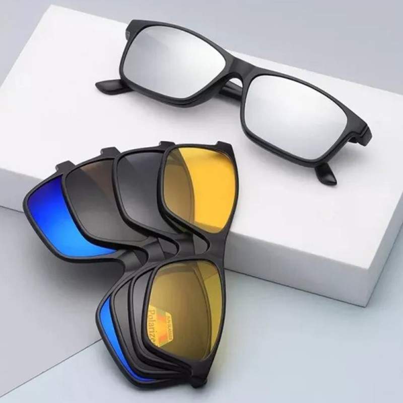 Set Ochelari SIKS De Condus Soare, Pentru Zi - Noapte, Cu Lentile ...