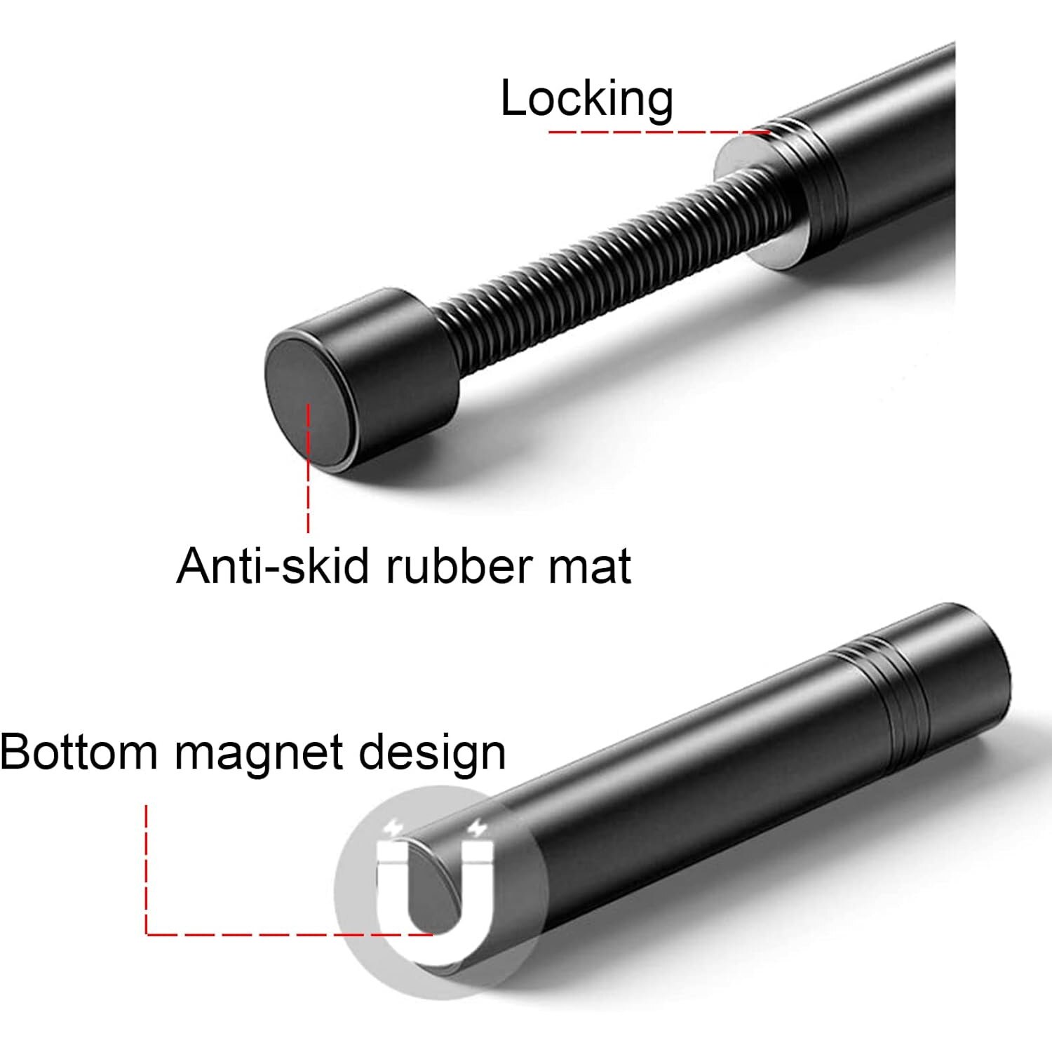 Suport stand placa video, JENUOS®, 49-80mm, extensibil, pentru GPU ...