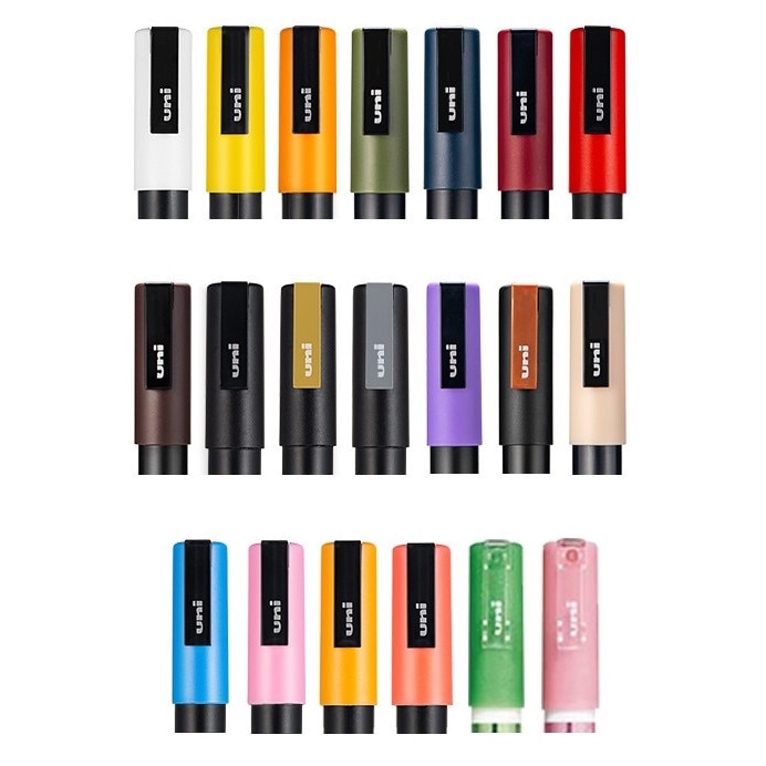 Комплект от 20 маркера POSCA UNI Mitsubishi 3M, 0,9-1,3 мм, универсален ...