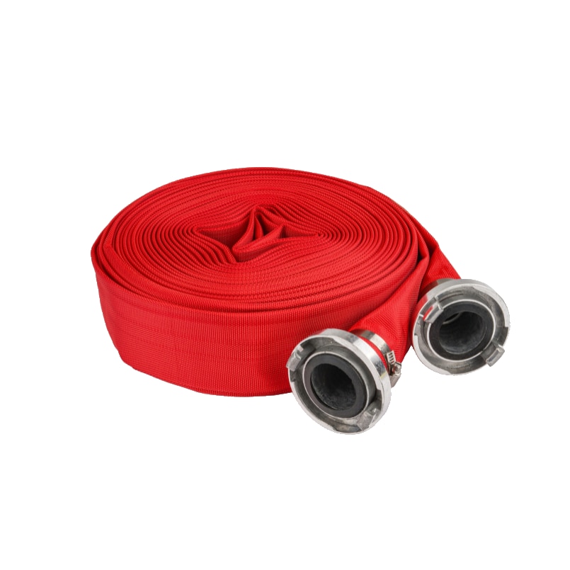 Furtun apa irigatii 2"30 metri, tip pompieri 8 bari, cu cuple, Red ...