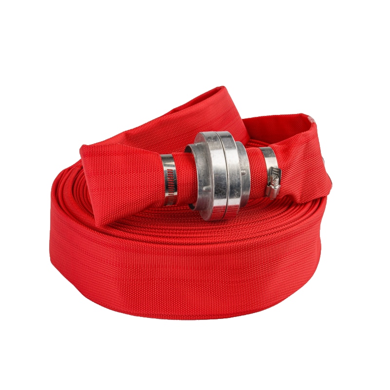 Furtun apa irigatii 2"30 metri, tip pompieri 8 bari, cu cuple, Red ...