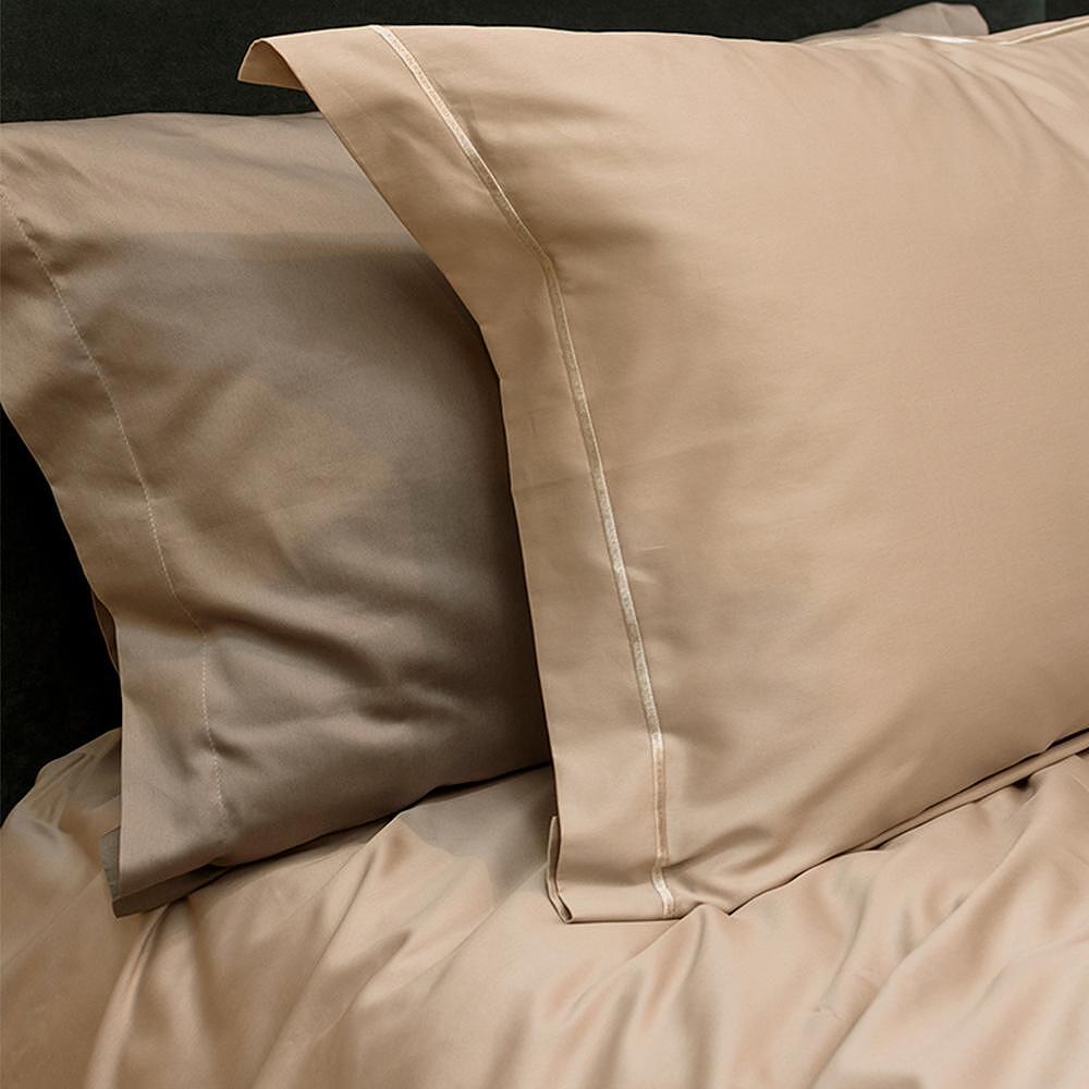 Спален комплект Ilonzo Home Grey cliff, Двоен с една торба, Светлокафяв ...