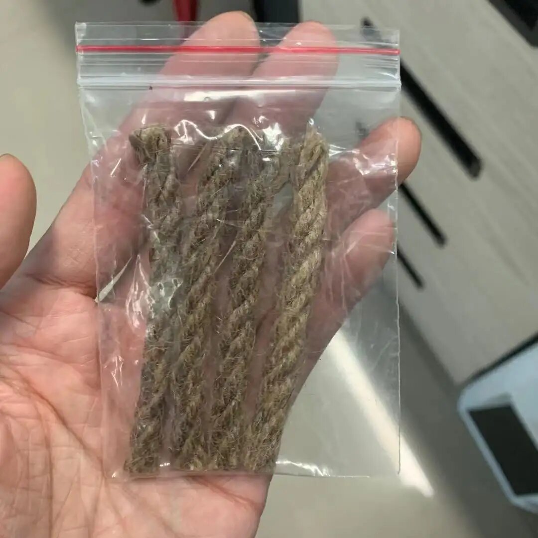 Sfoara tip fitil pentru aprinderea rapida a focului din canepa ...