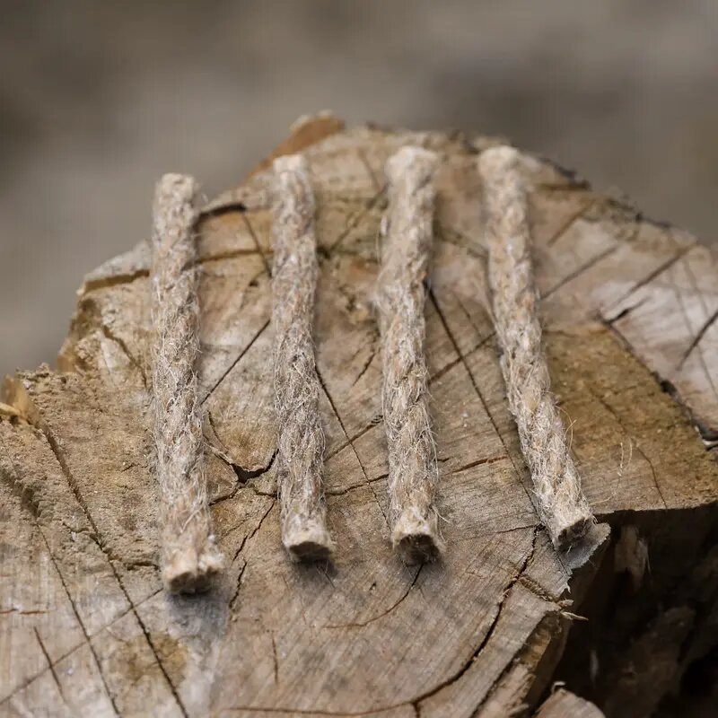 Sfoara tip fitil pentru aprinderea rapida a focului din canepa ...