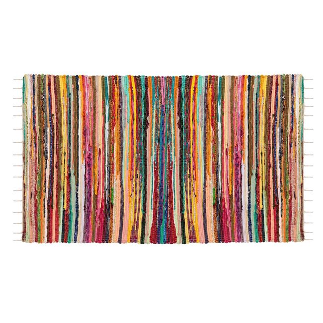 Covor decorativ traditional tesut "Etno", multicolor, 120x90 cm - eMAG.ro