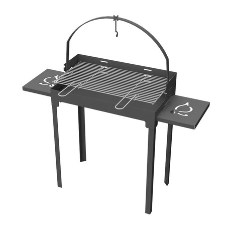 Gratar de gradina, cu carbuni, demontabil, din metal, dimensiuni 110 x ...